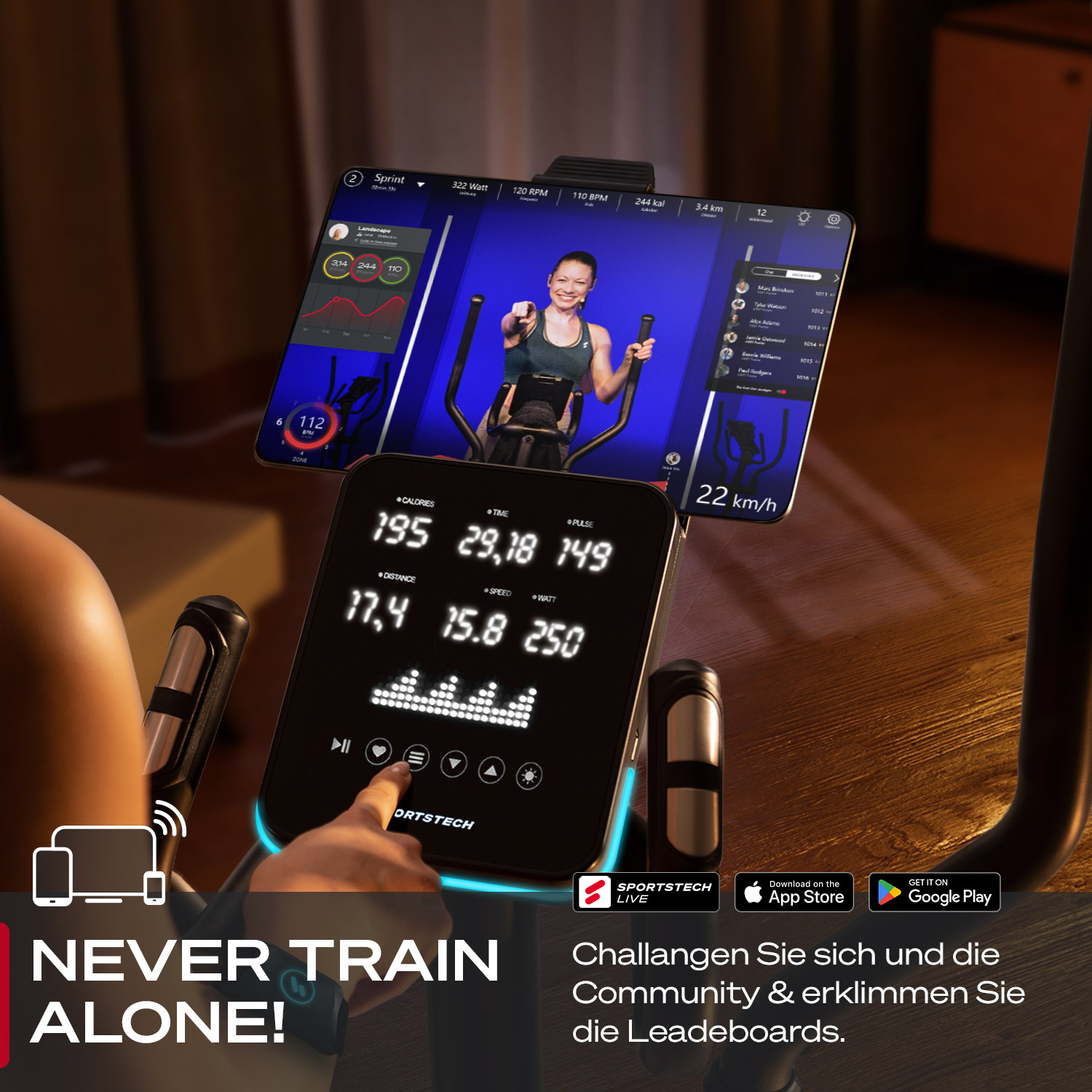 Crosstrainer CX700 Online Kaufen | SPORTSTECH