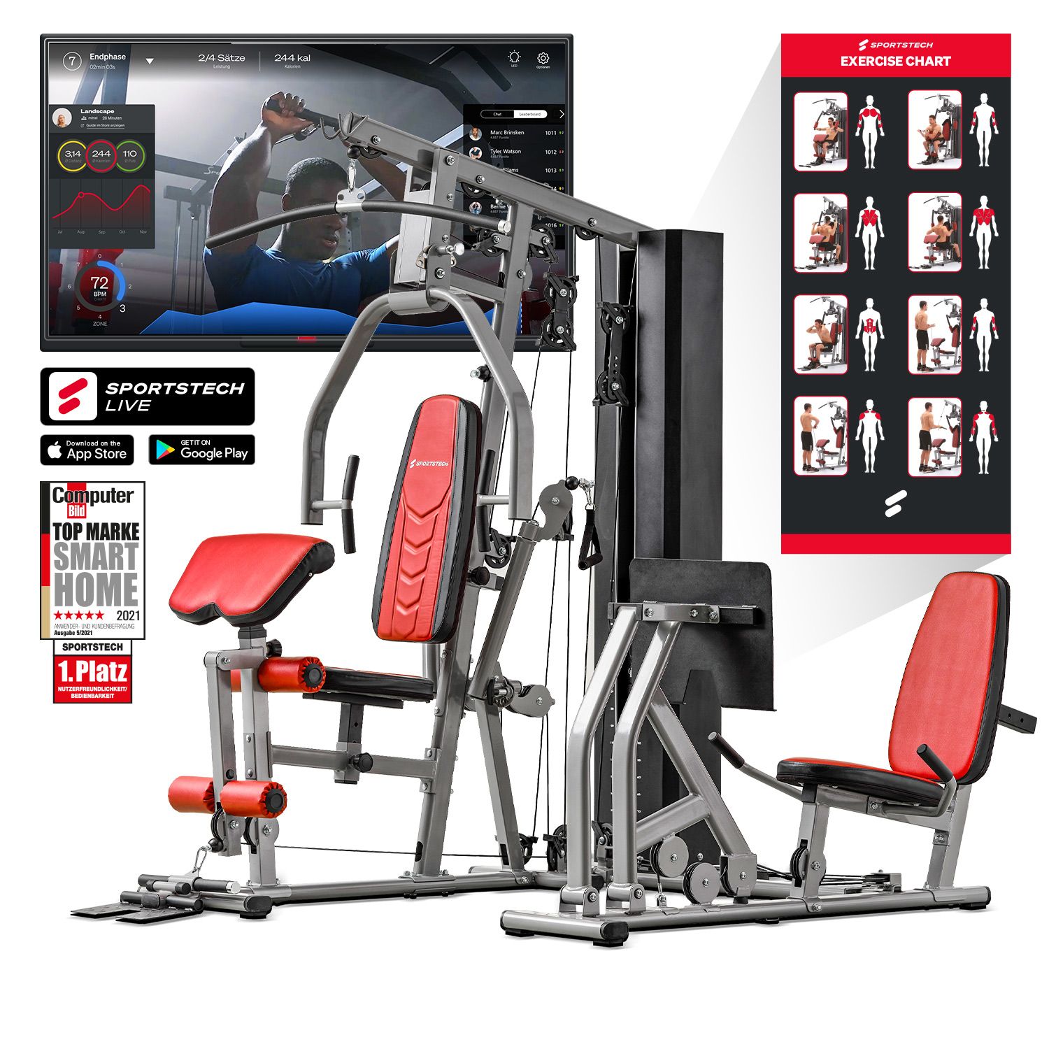 Geräte für Krafttraining online kaufen | SPORTSTECH