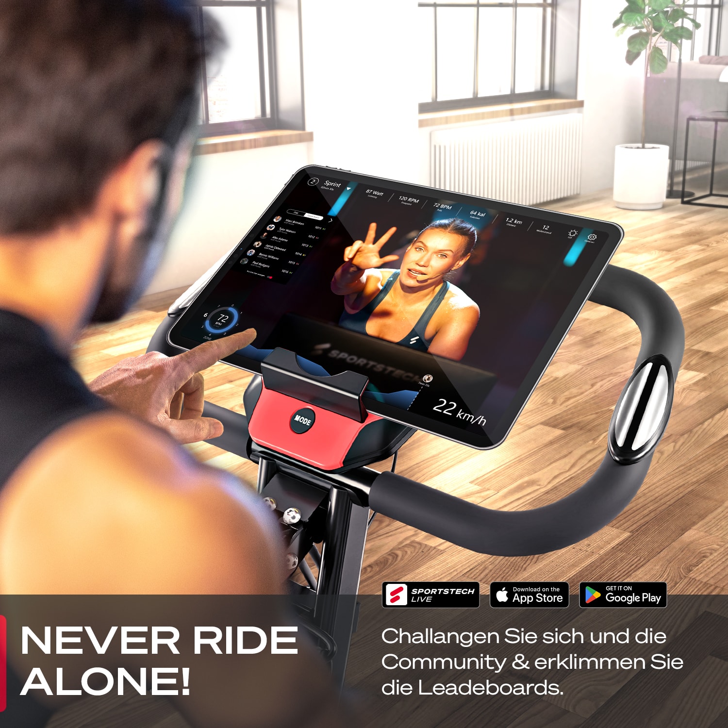 Ergometer X150 3in1 Fitnessfahrrad kaufen | SPORTSTECH